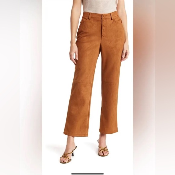 BCBGeneration | Pants & Jumpsuits | Nwt Bcbgeneration Camel Faux Suede ...